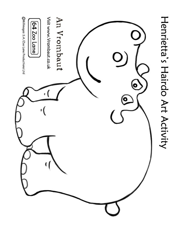 Henrietta's Hairdo- Art Activity - An Vrombaut
